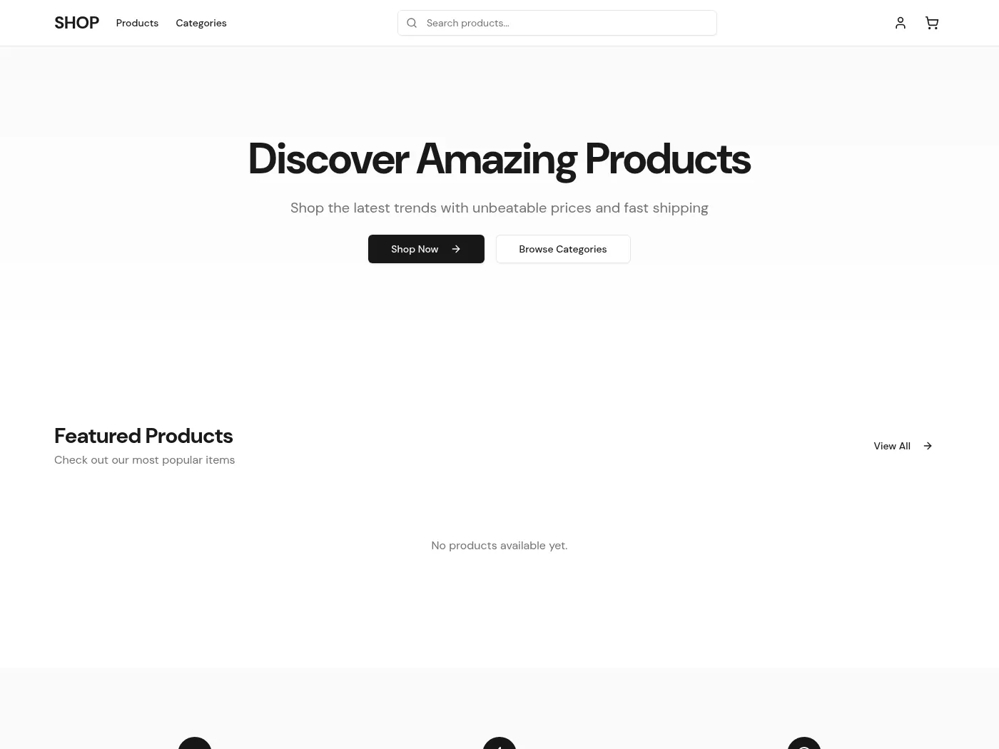 NextGen E-Commerce Site