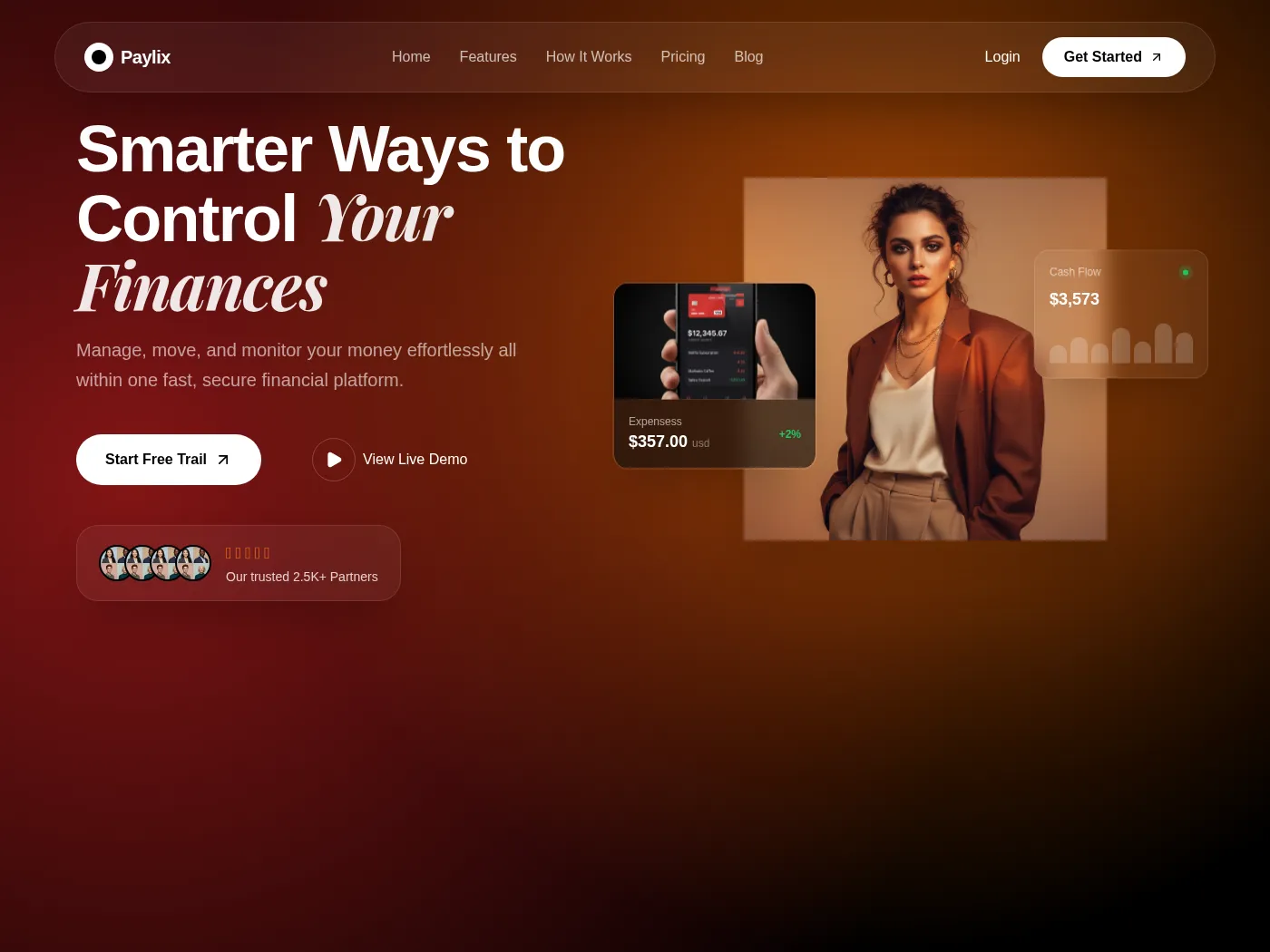 PixelPerfect Landing Page