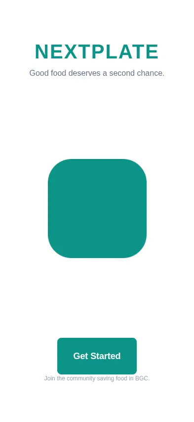 NextPlate Surplus Food App