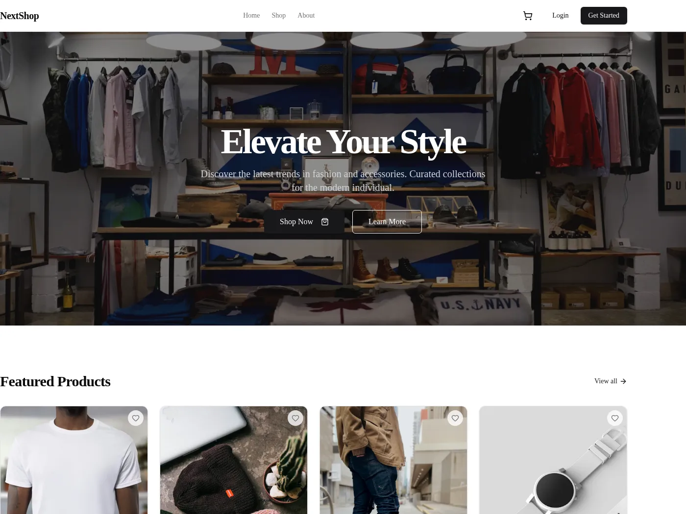 NextShop Commerce