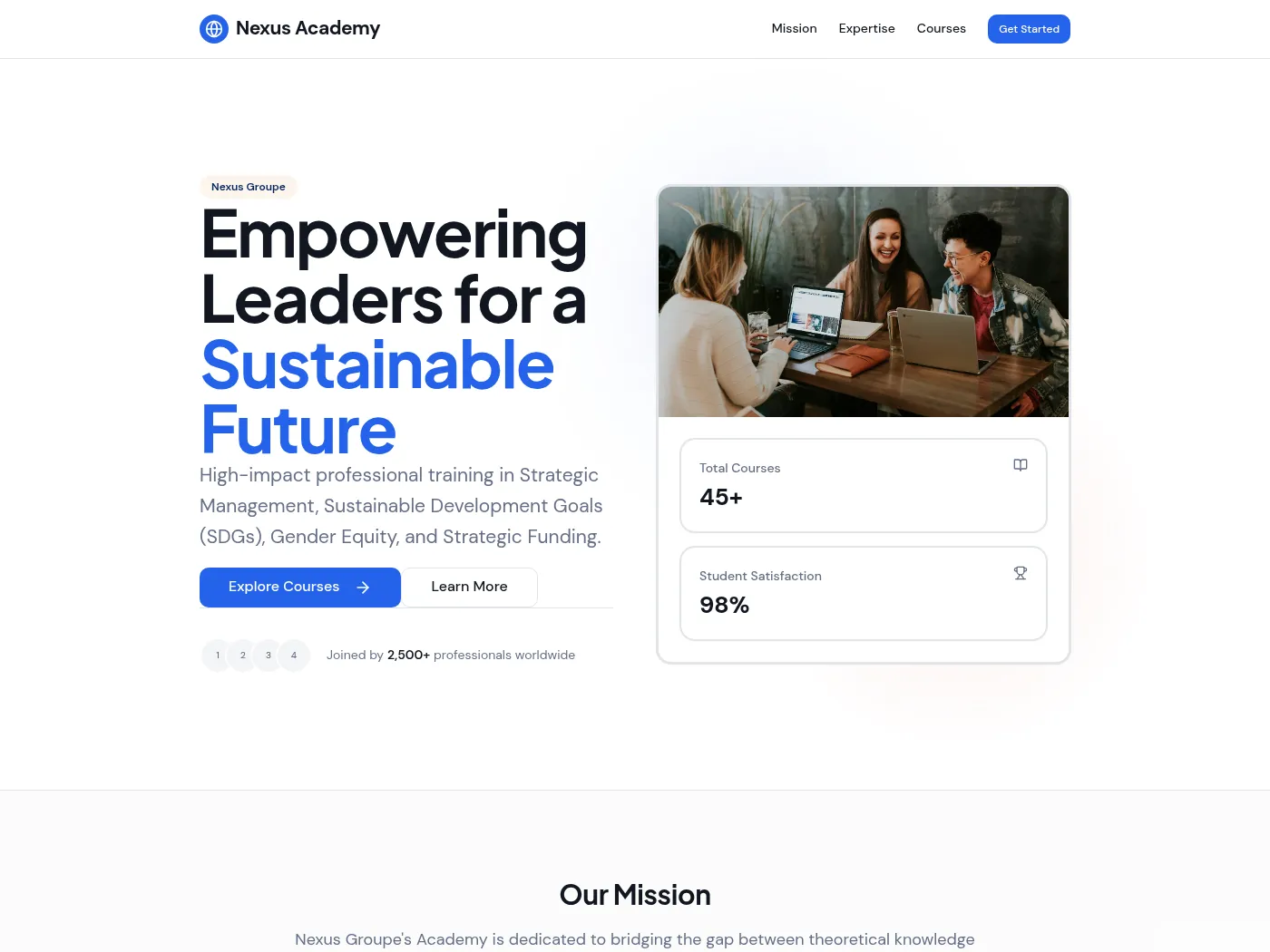 Nexus Academy Platform