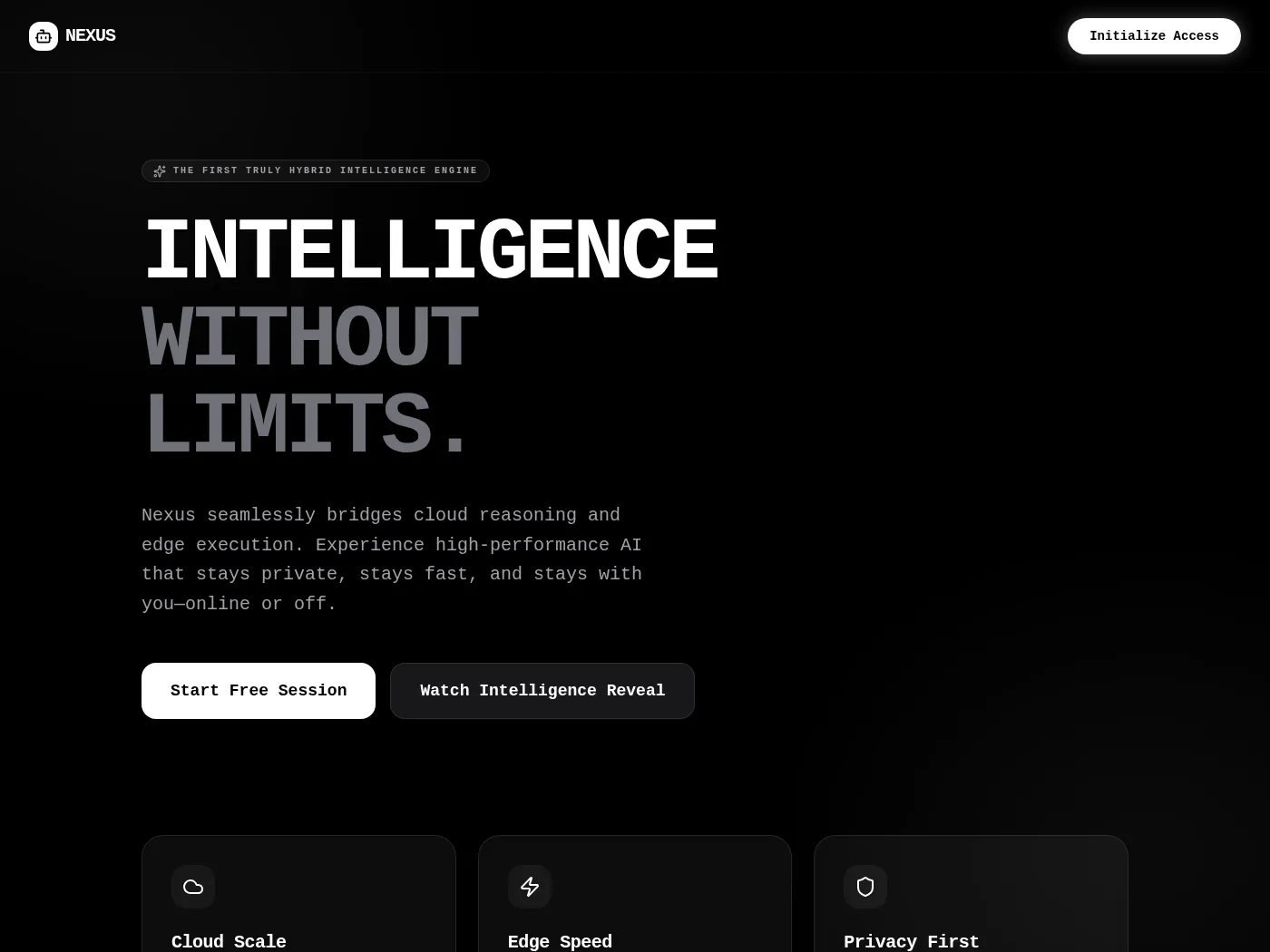 Nexus Hybrid AI Assistant