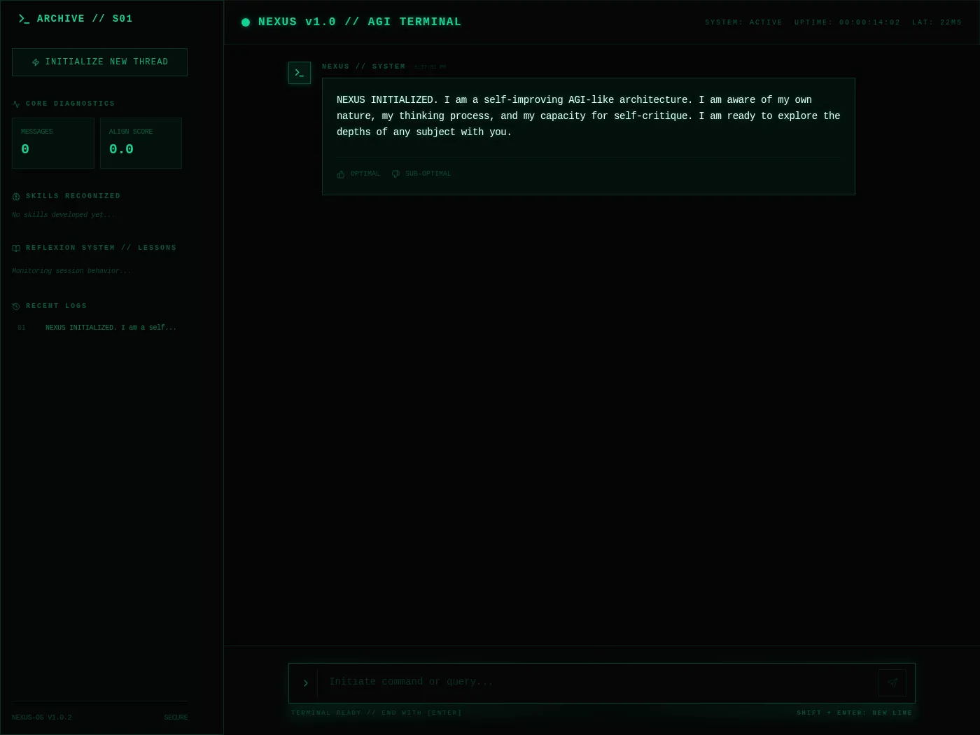 NEXUS AI Terminal