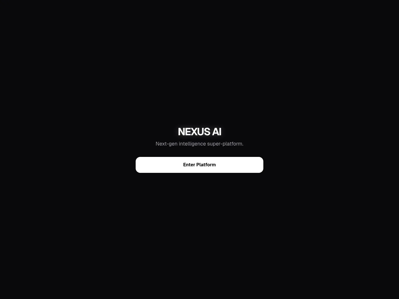 Nexus AI Super-Platform