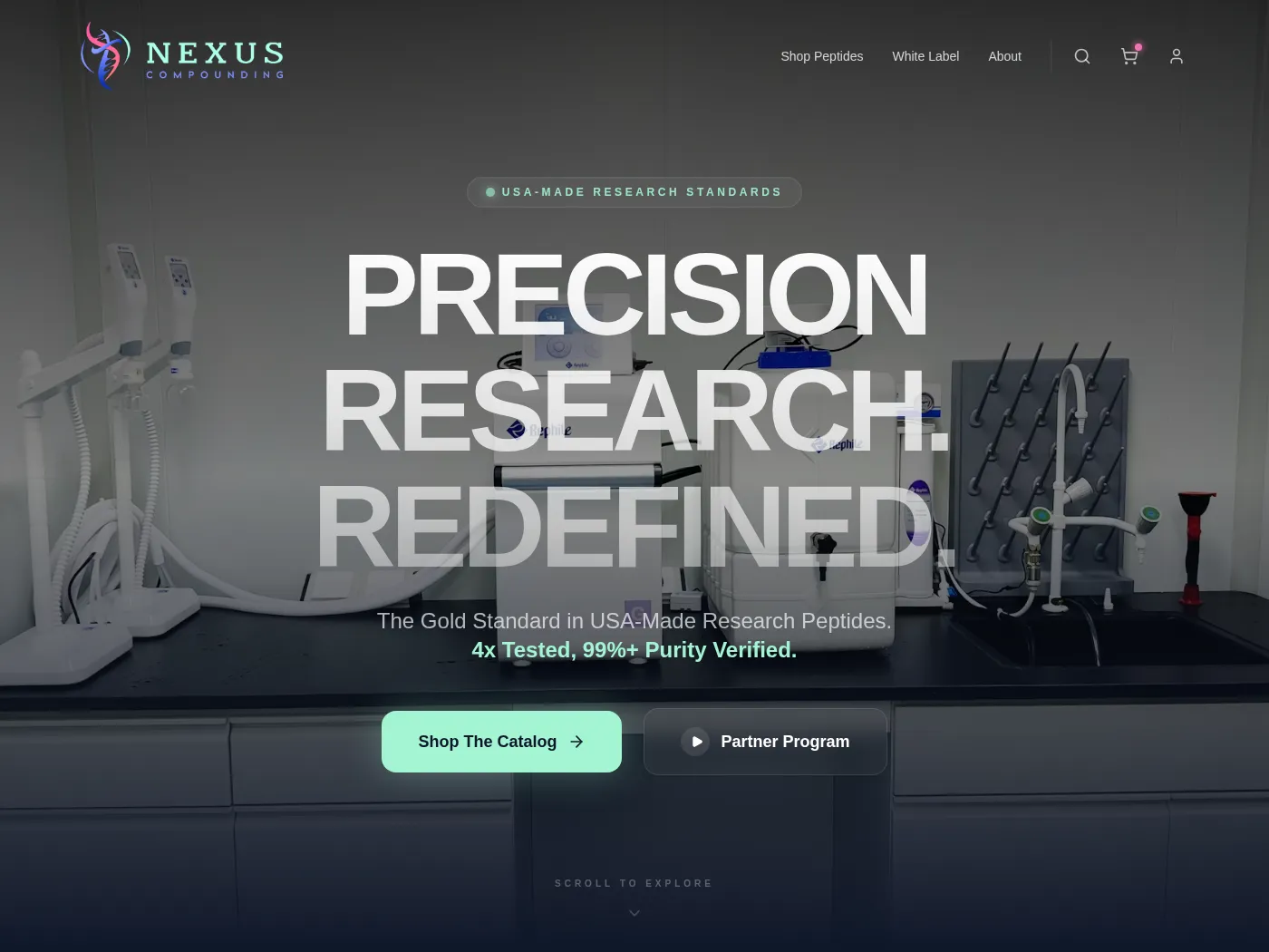 Nexus Compounding Web Clone
