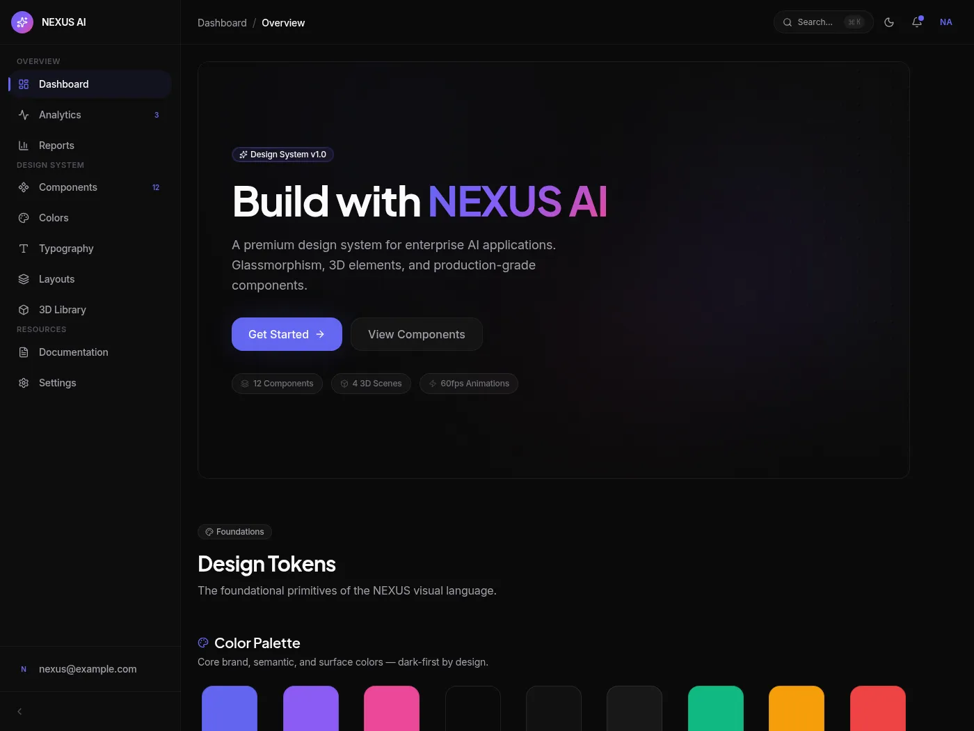 NEXUS AI Design System