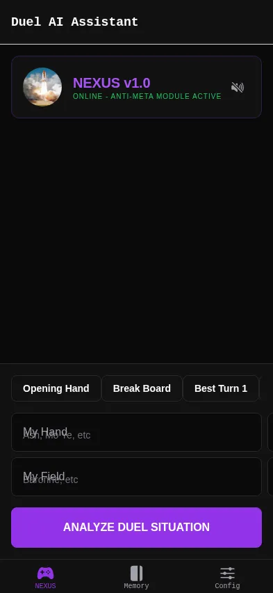 NEXUS Duel AI Assistant
