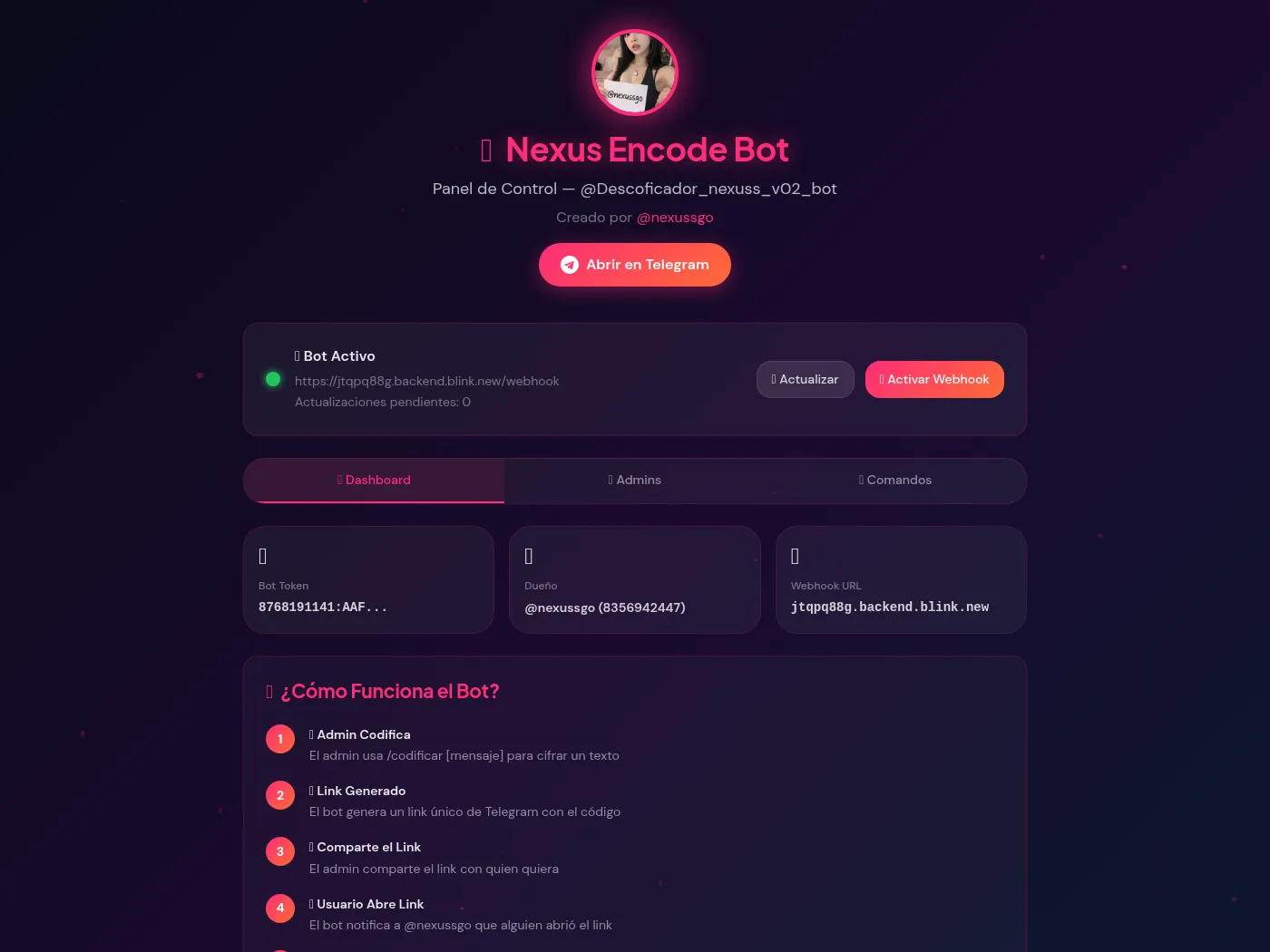 Nexus Encode Bot