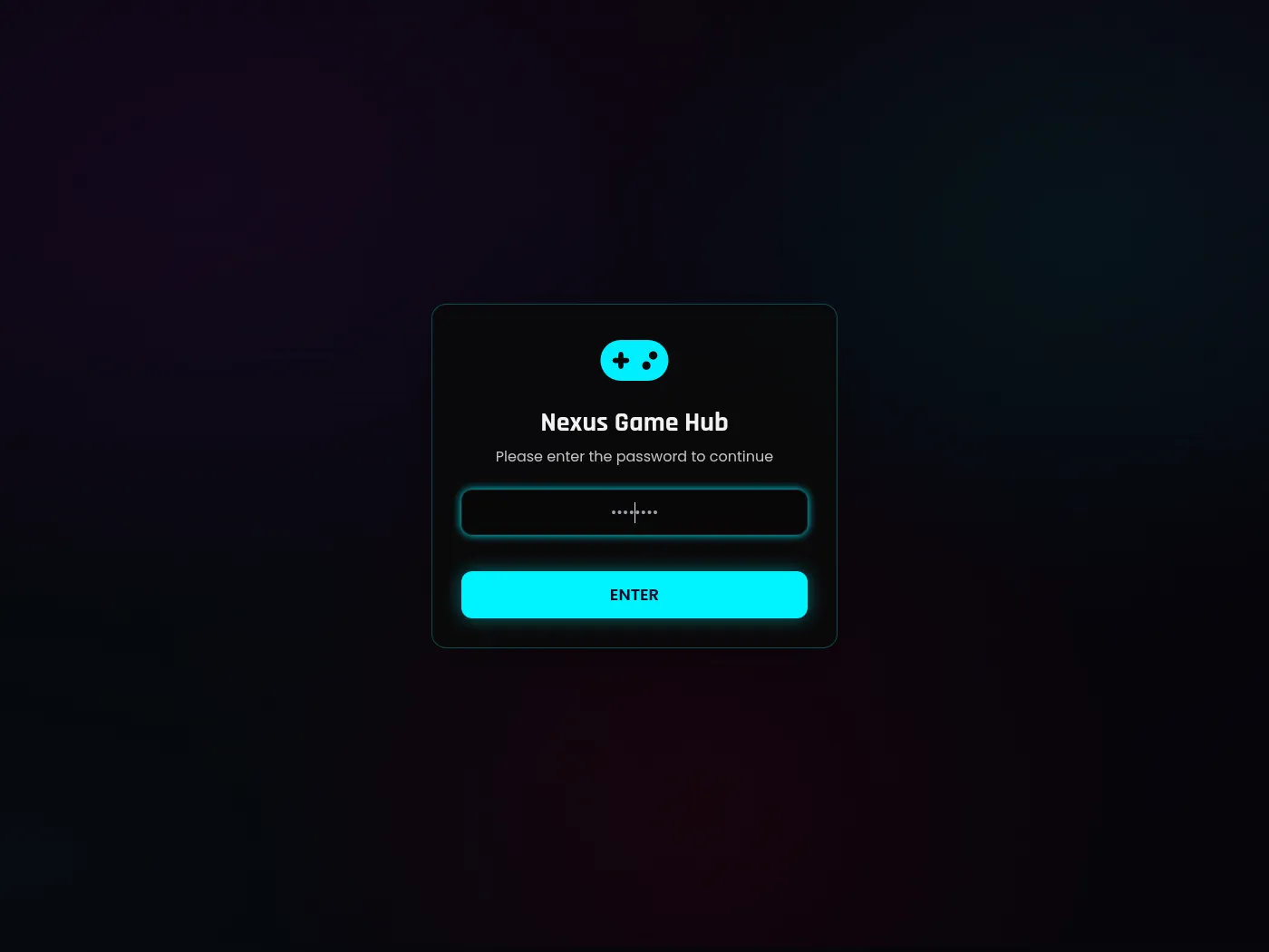 Nexus Game Hub