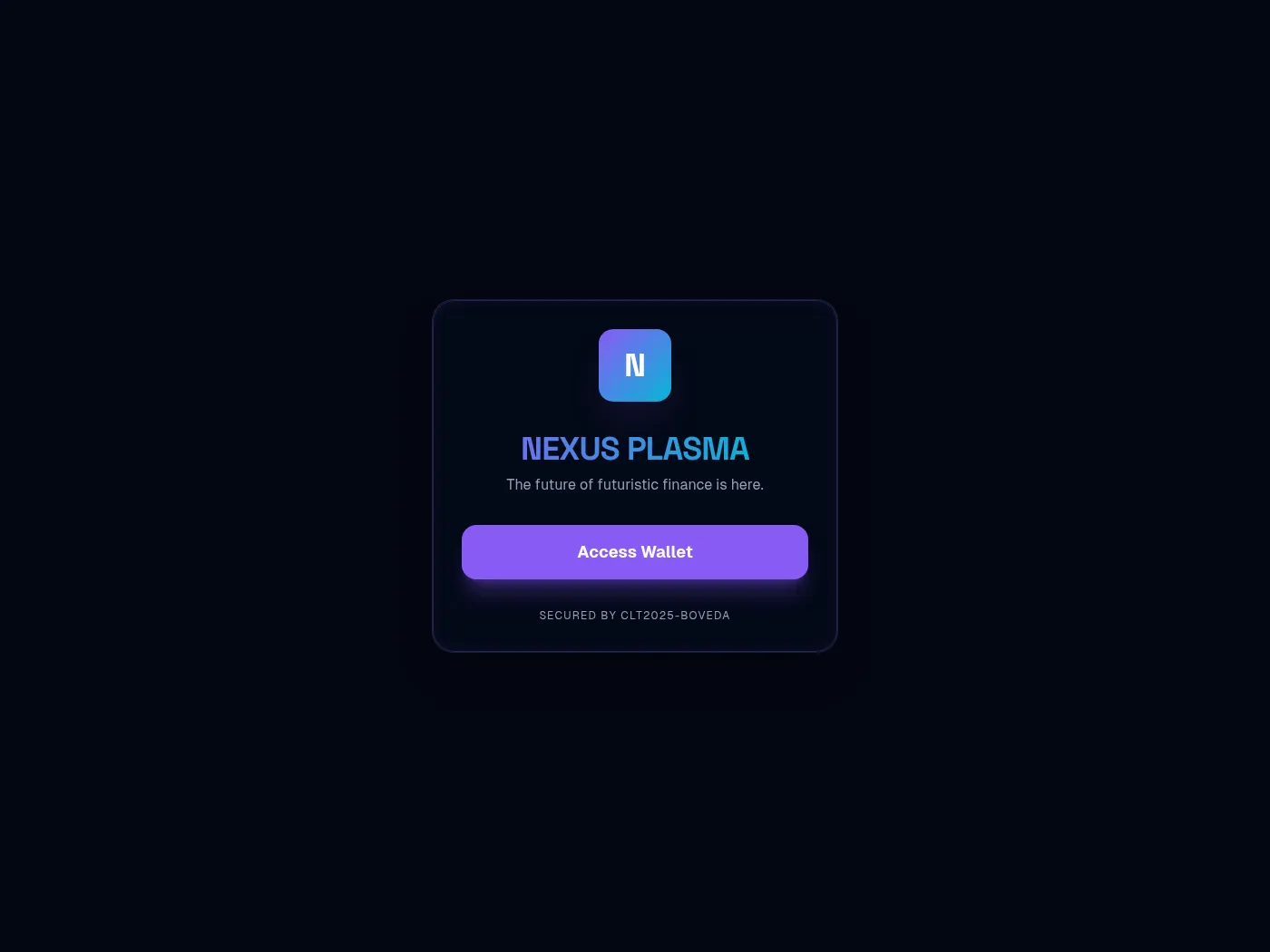 Nexus Plasma Wallet