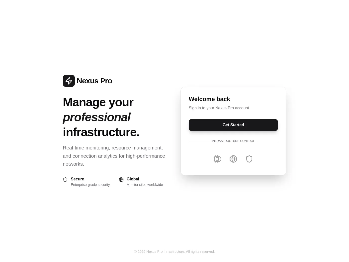 Test dashboard