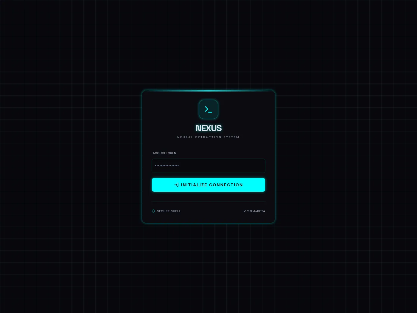 NEXUS Cyberpunk Telegram Platform