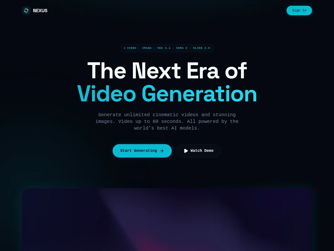 NEXUS Video Generator