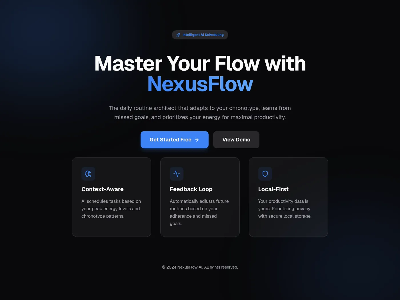 NexusFlow Scheduler