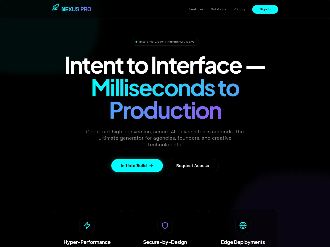 Nexus Pro AI Sites