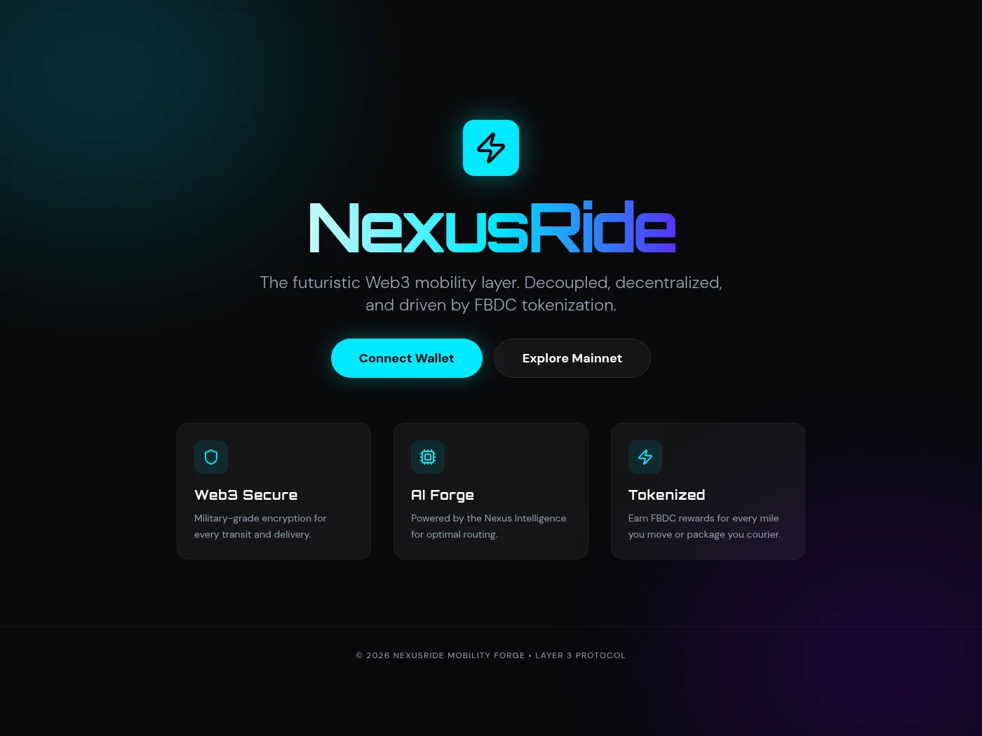 NexusRide Web3 Mobility