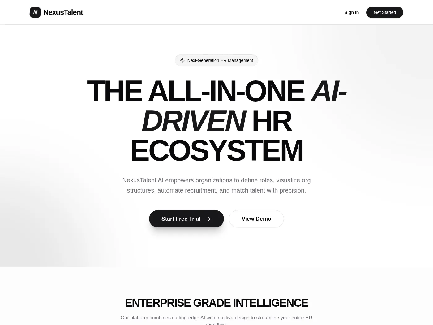 NexusTalent AI Platform