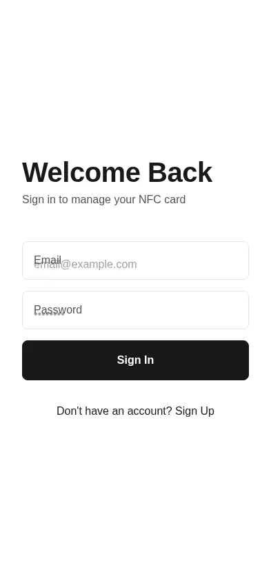 NFC Card Customizer