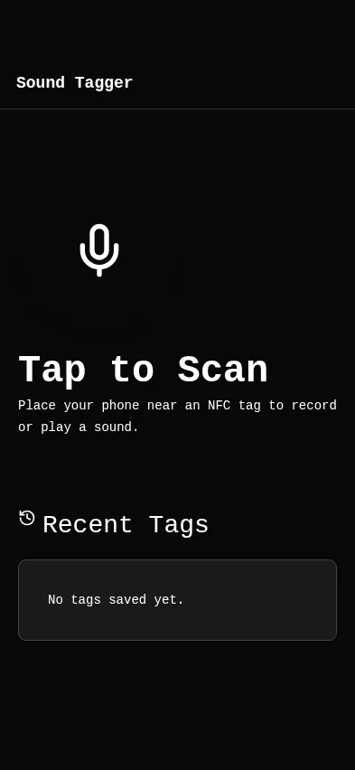 NFC Sound Tagger