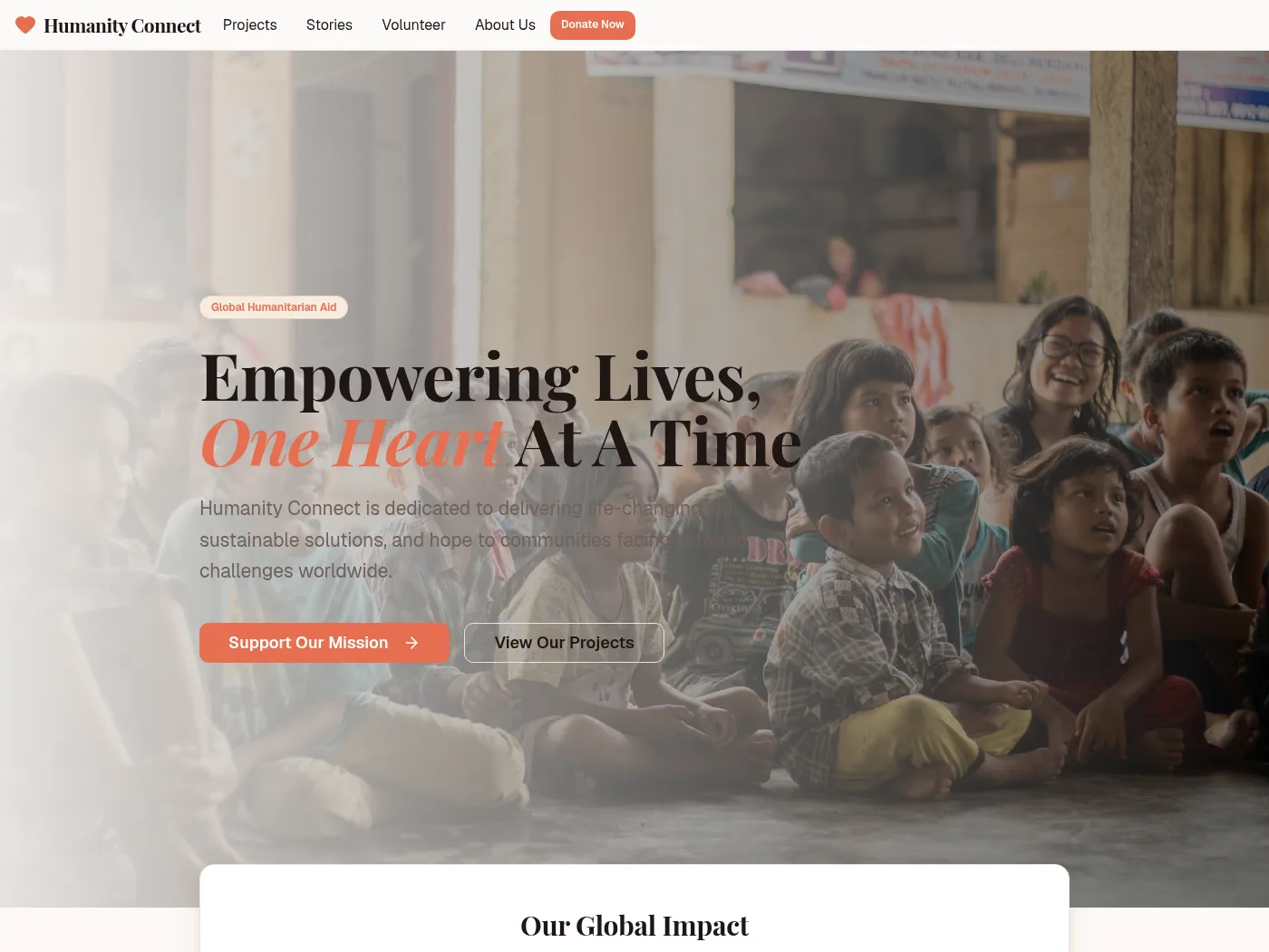 Humanity Connect Site