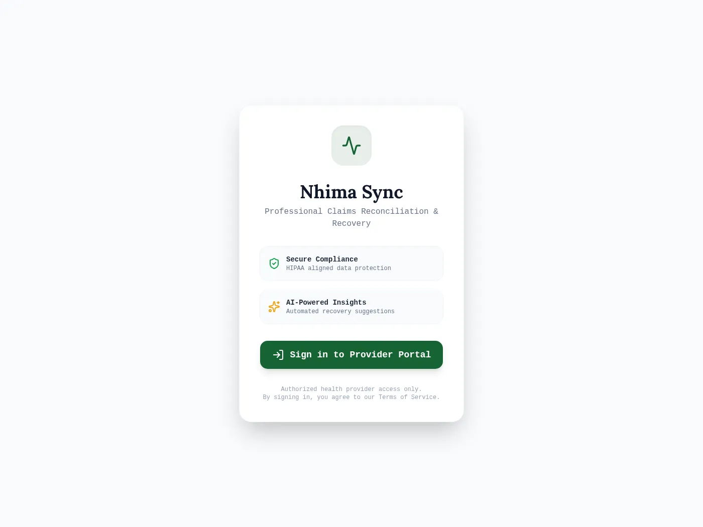 Nhima Sync