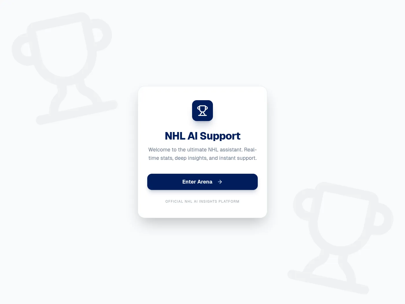 NHL AI Support MCP