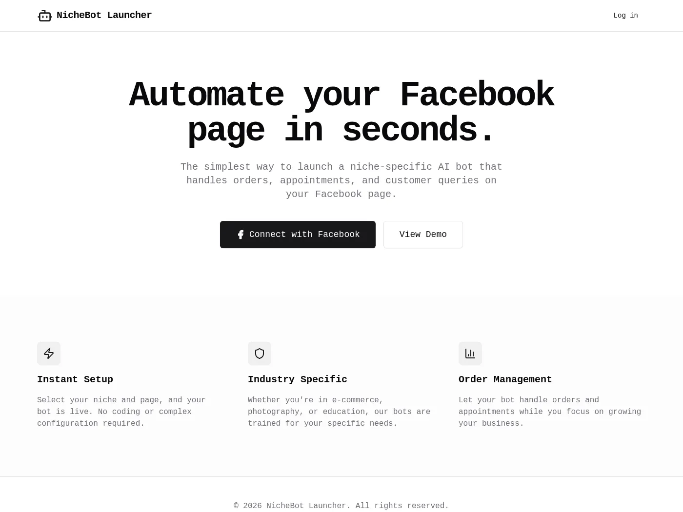 NicheBot Launcher