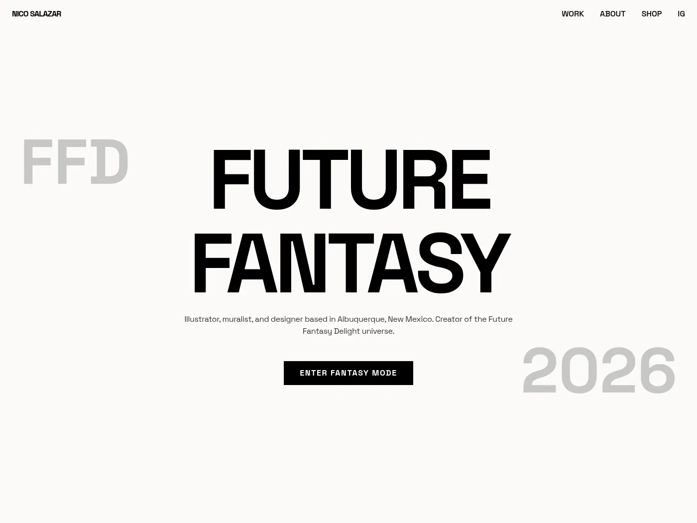 Nico Salazar Webpage