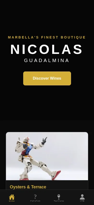Nicolas Wine Boutique App
