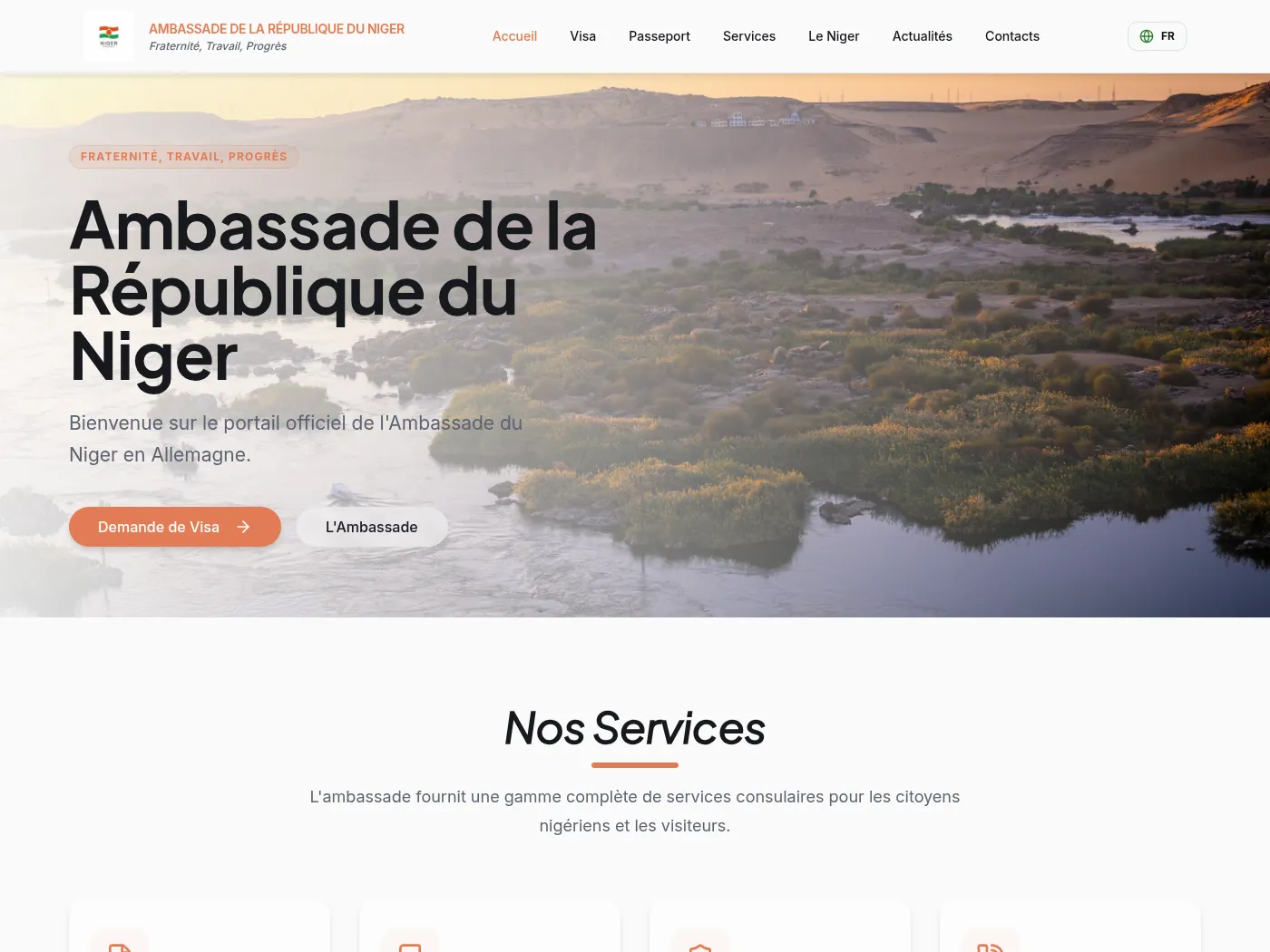 Niger Embassy Portal