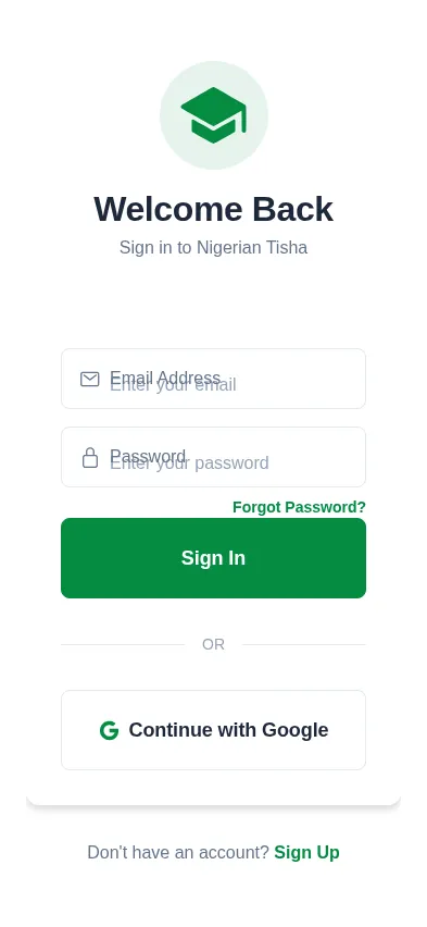 Nigerian Tisha Marketplace