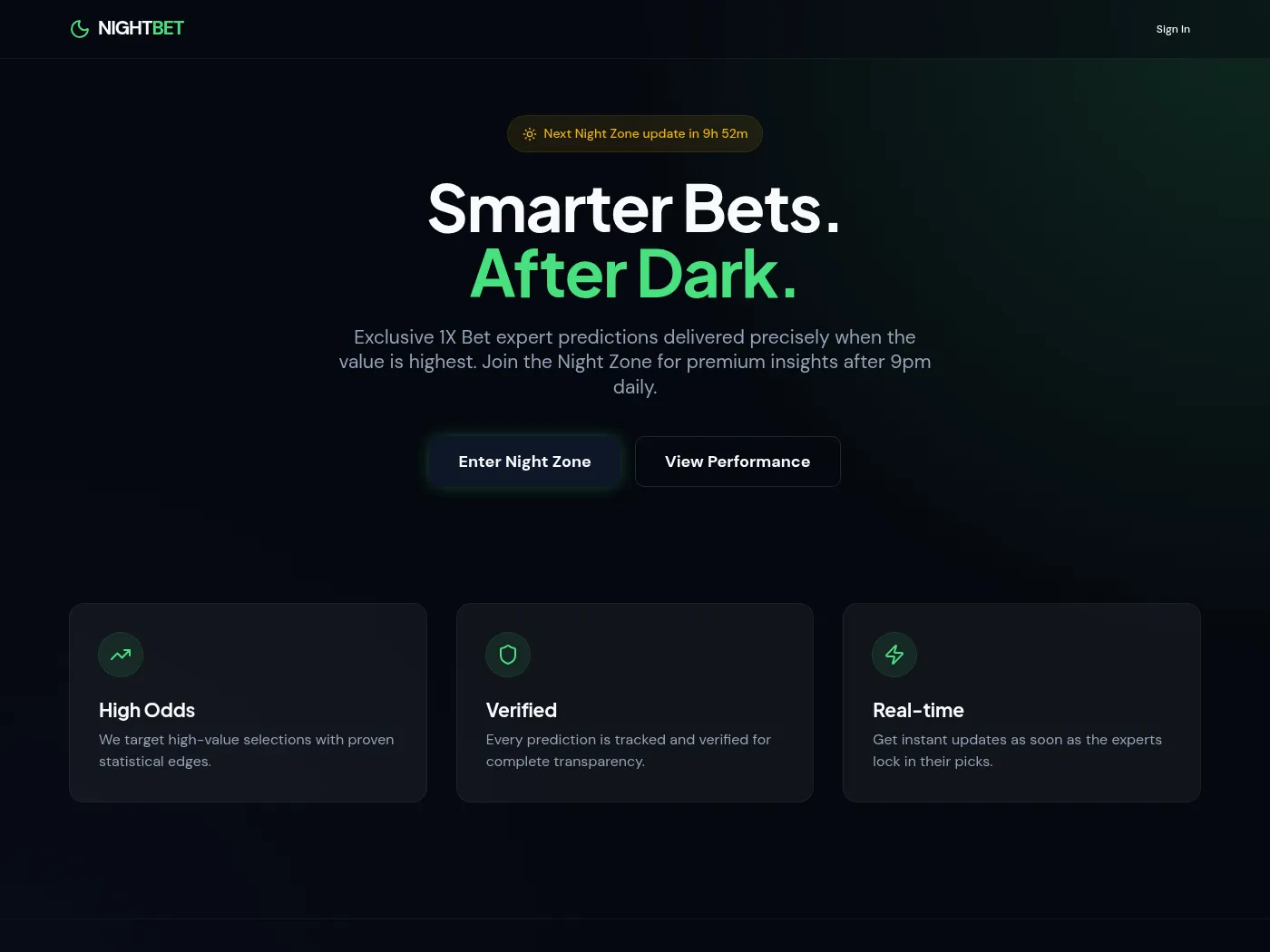 Night Bet Predictor