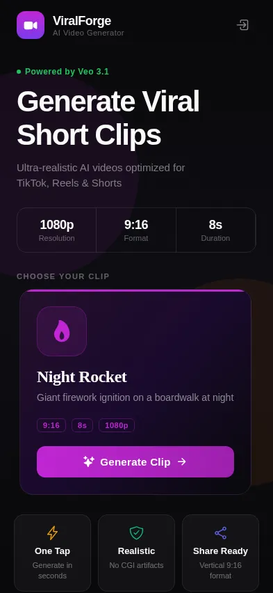 Viral Night Rocket Video