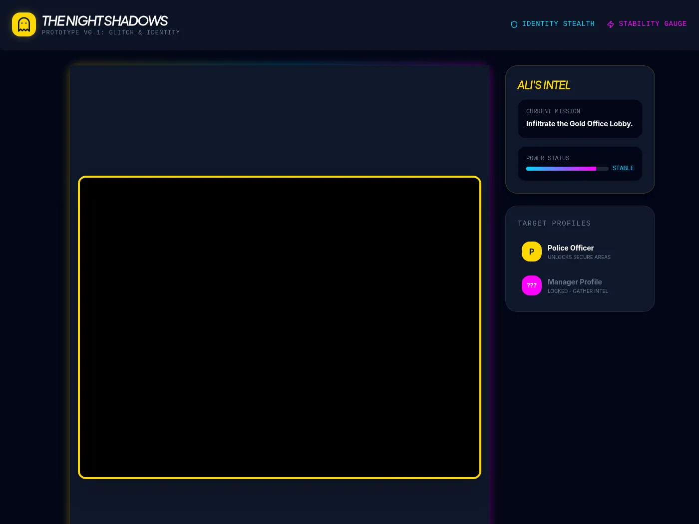 Night Shadows Prototype