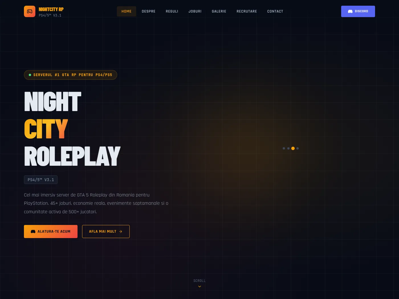 NightCity Roleplay Site