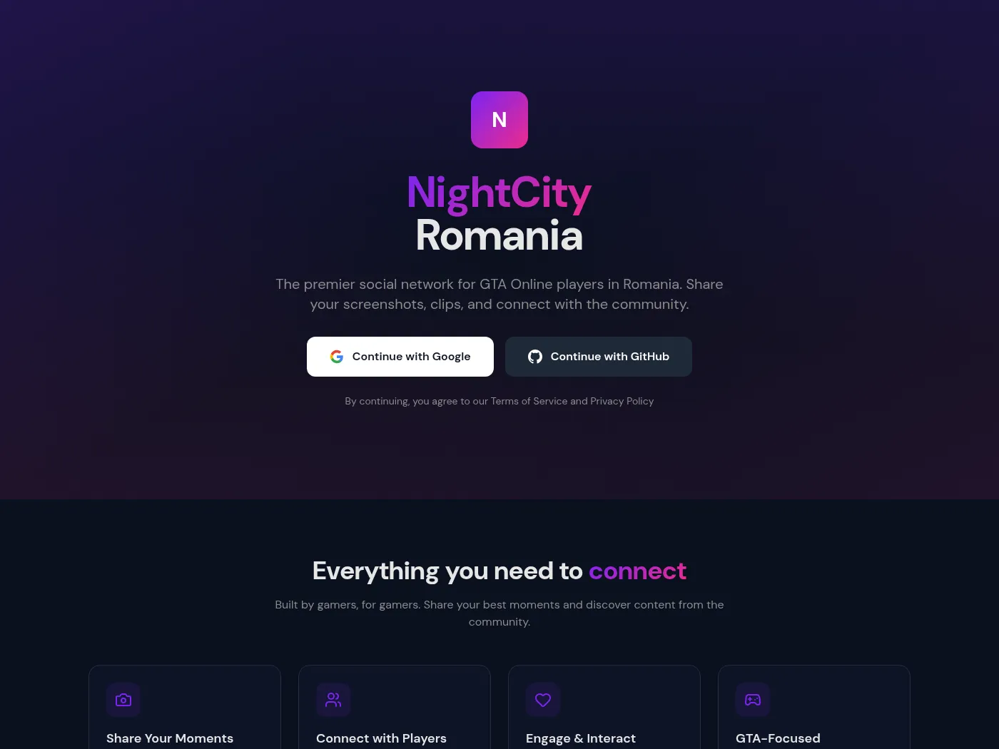 NightCity Romania Social