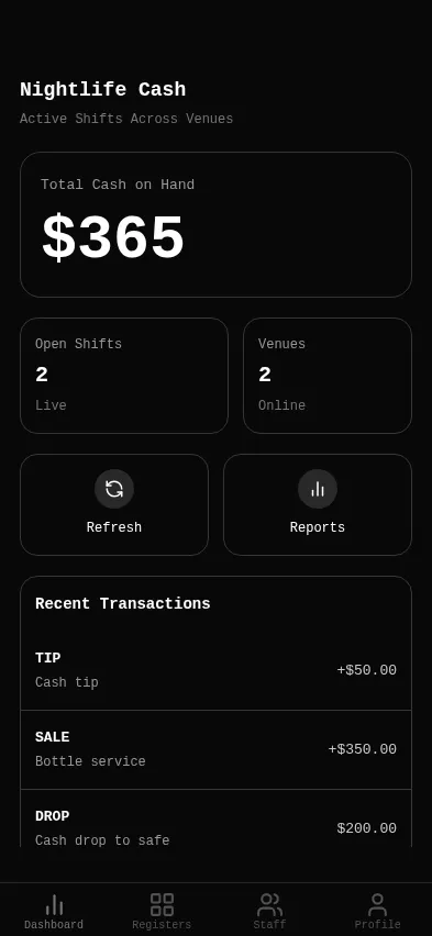 Nightlife Cash Connect