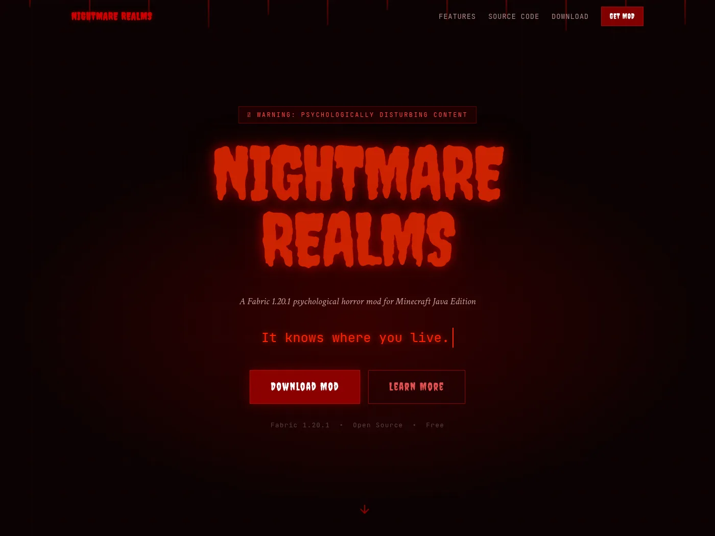 Nightmare Realms Mod