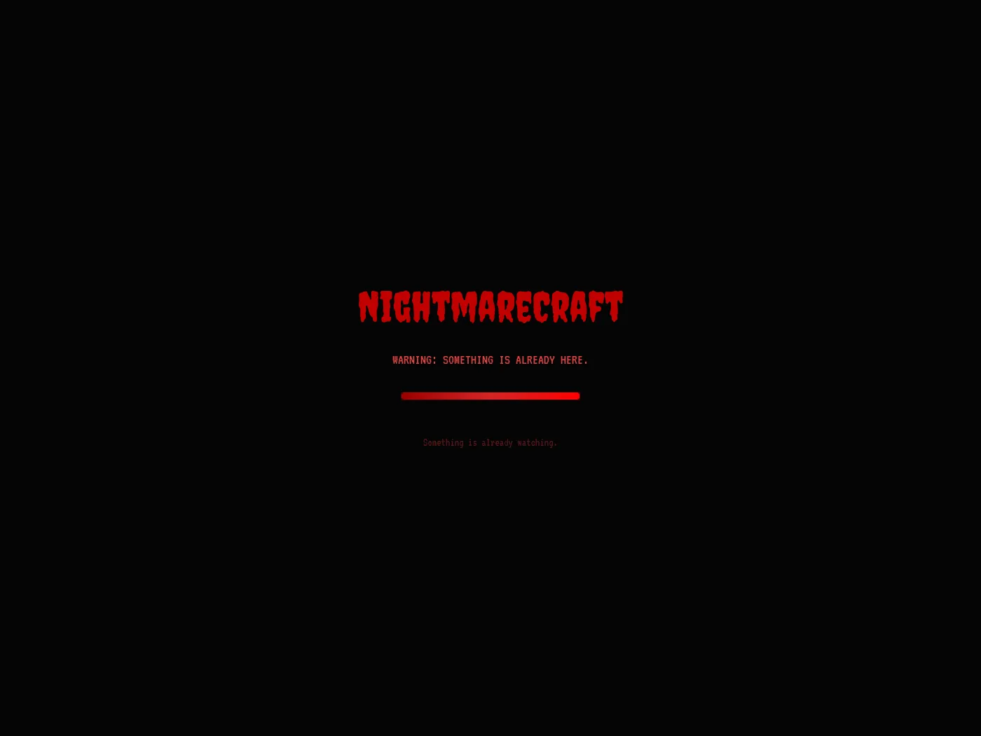 NightmareCraft AI Horror Mod