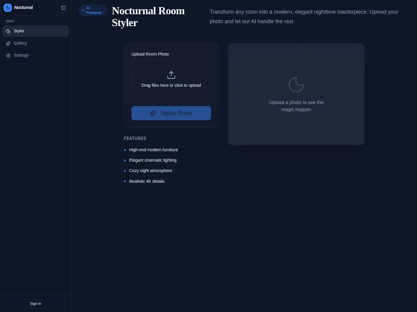 Nocturnal Room Styler