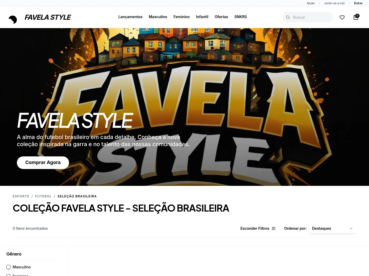 Nike Brasil Clone