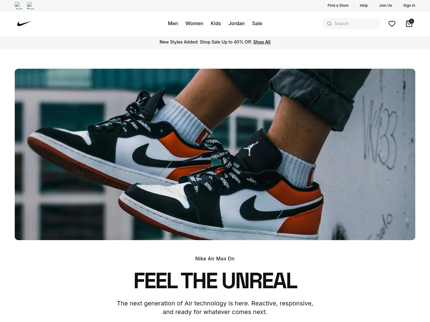 Nike.com Clone