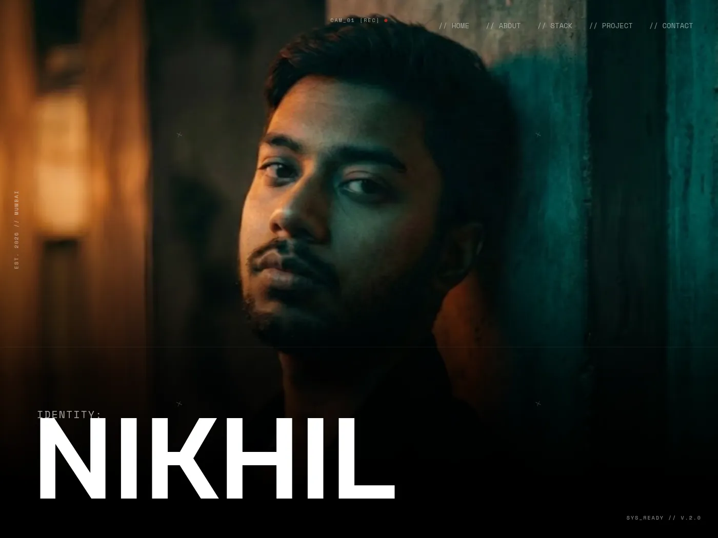 Nikhil Portfolio Vision