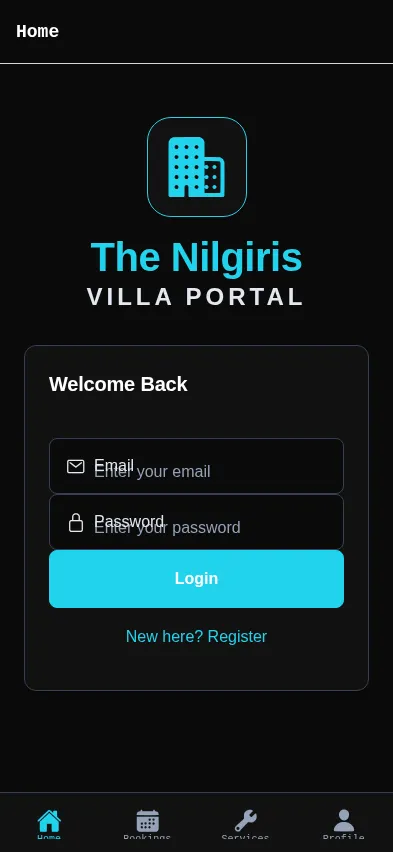 The Nilgiris Villa Portal