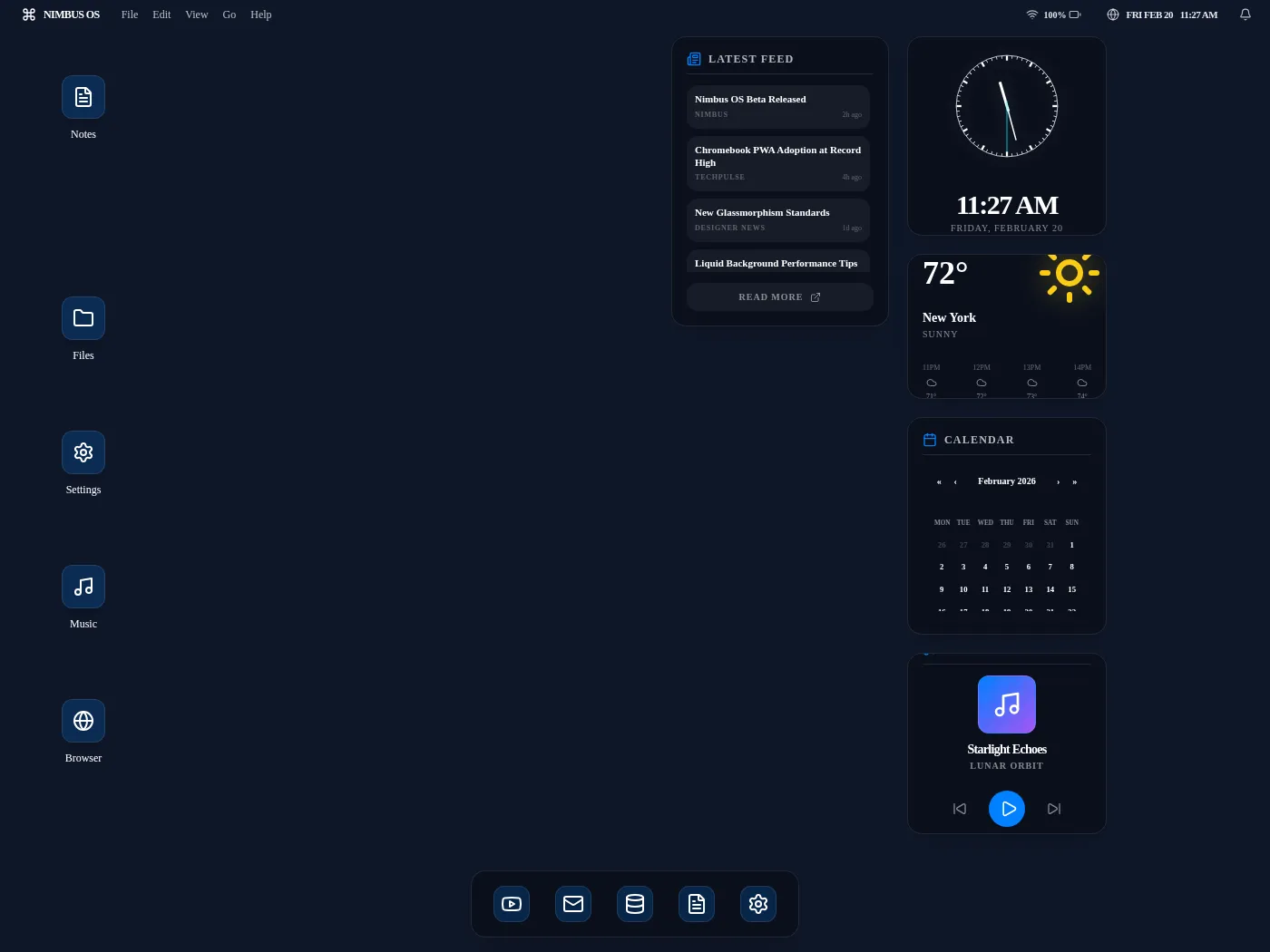 Nimbus OS Shell