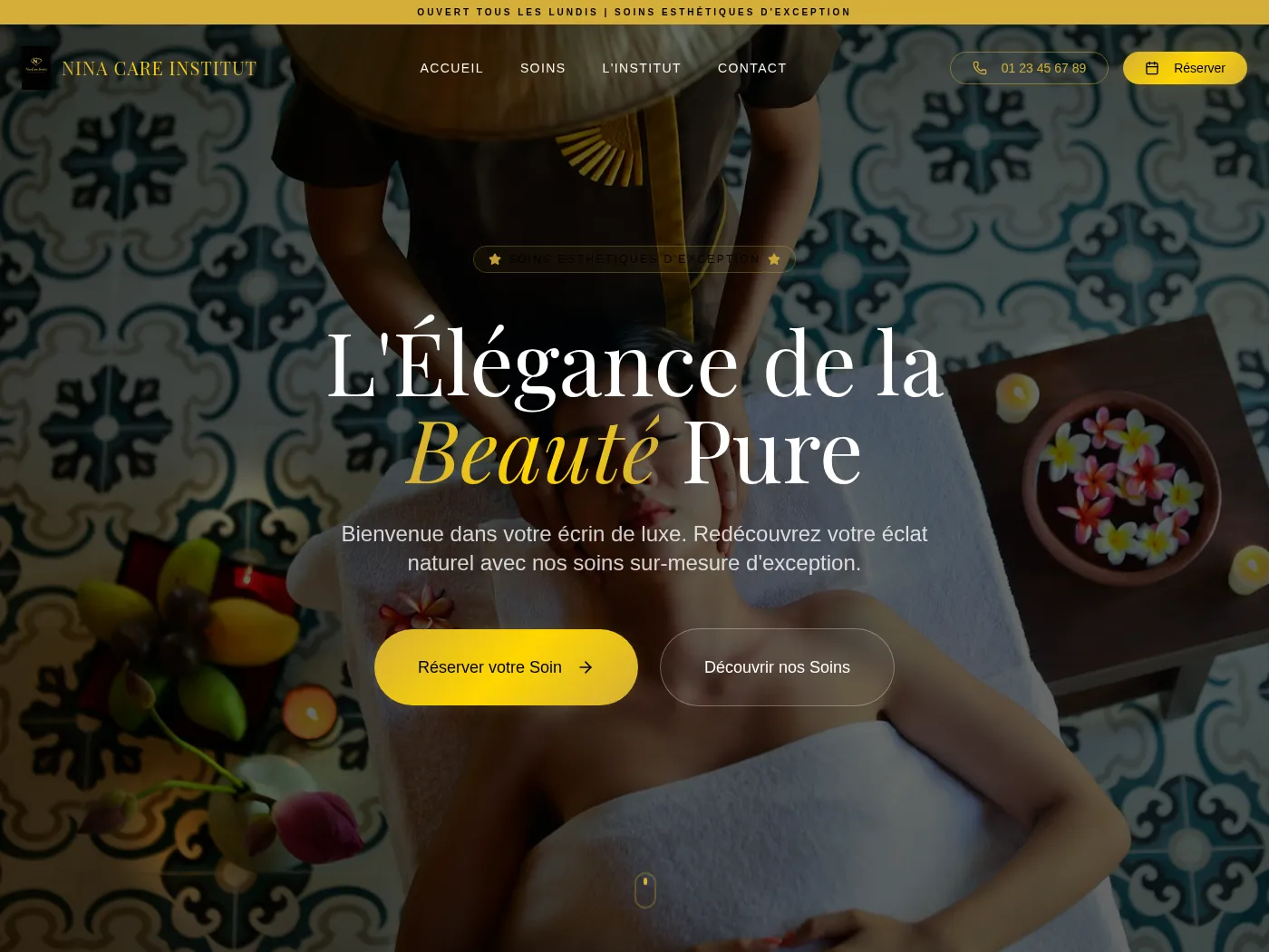 NiNA CARE Institut Site
