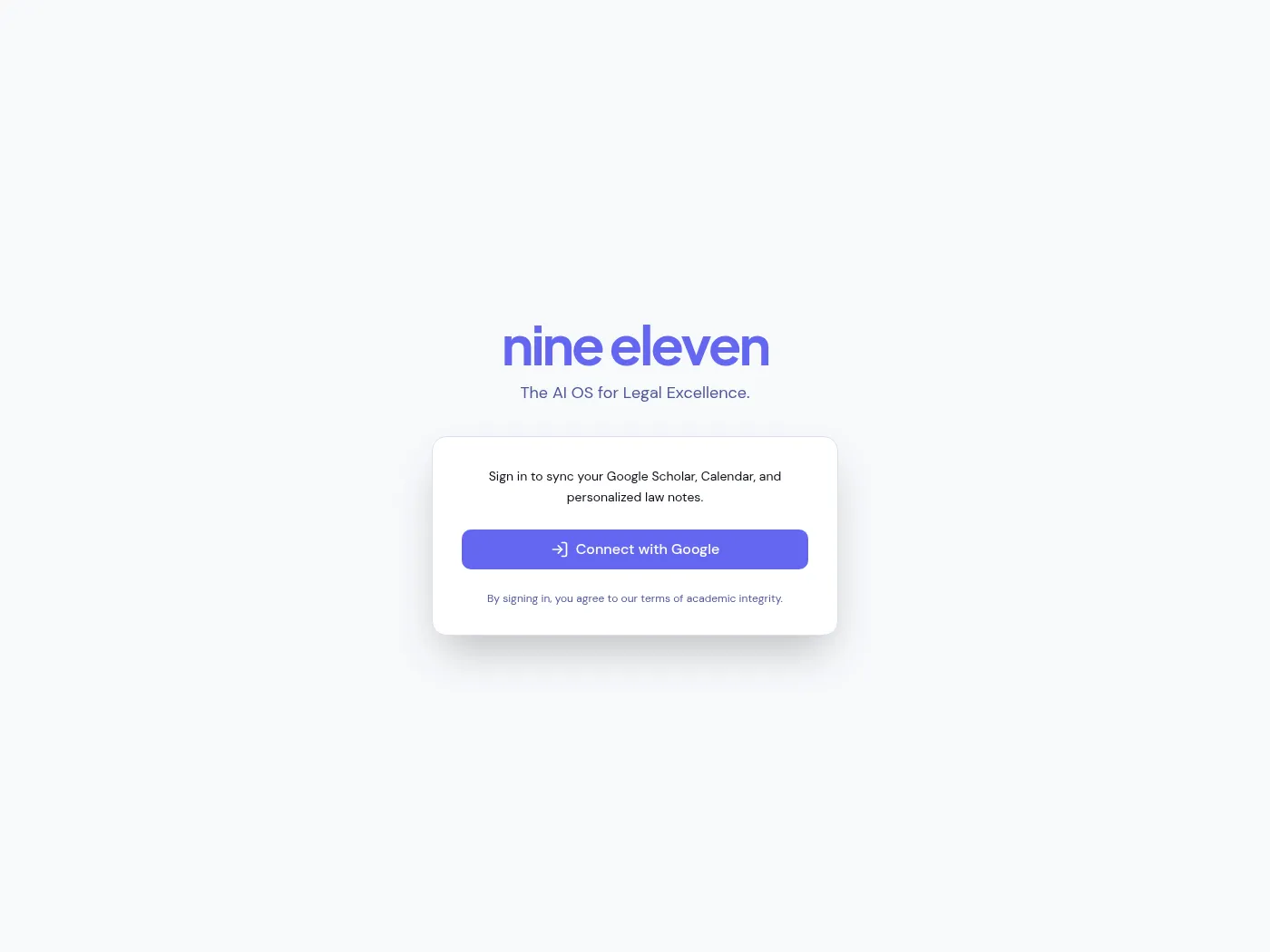 Nine Eleven Study OS