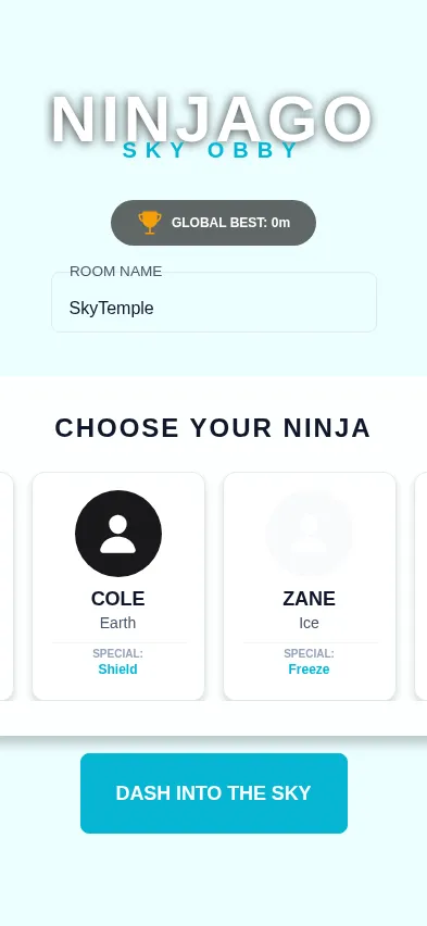 Ninjago Sky Obby