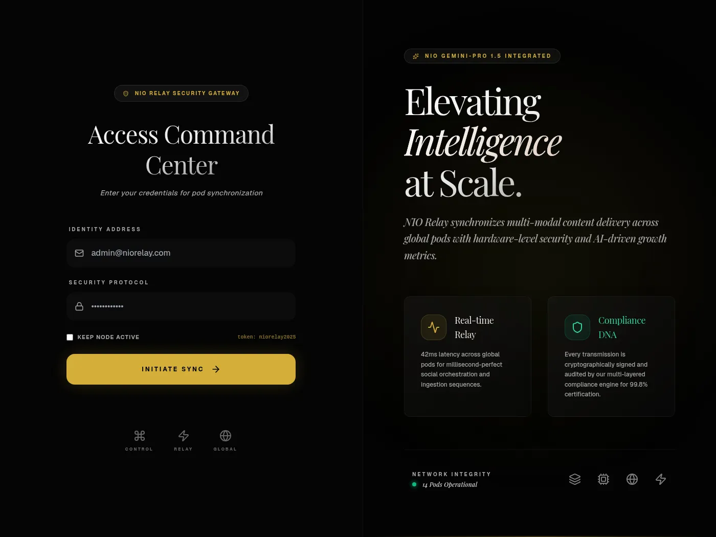 NIO Relay Command Center (Remix)