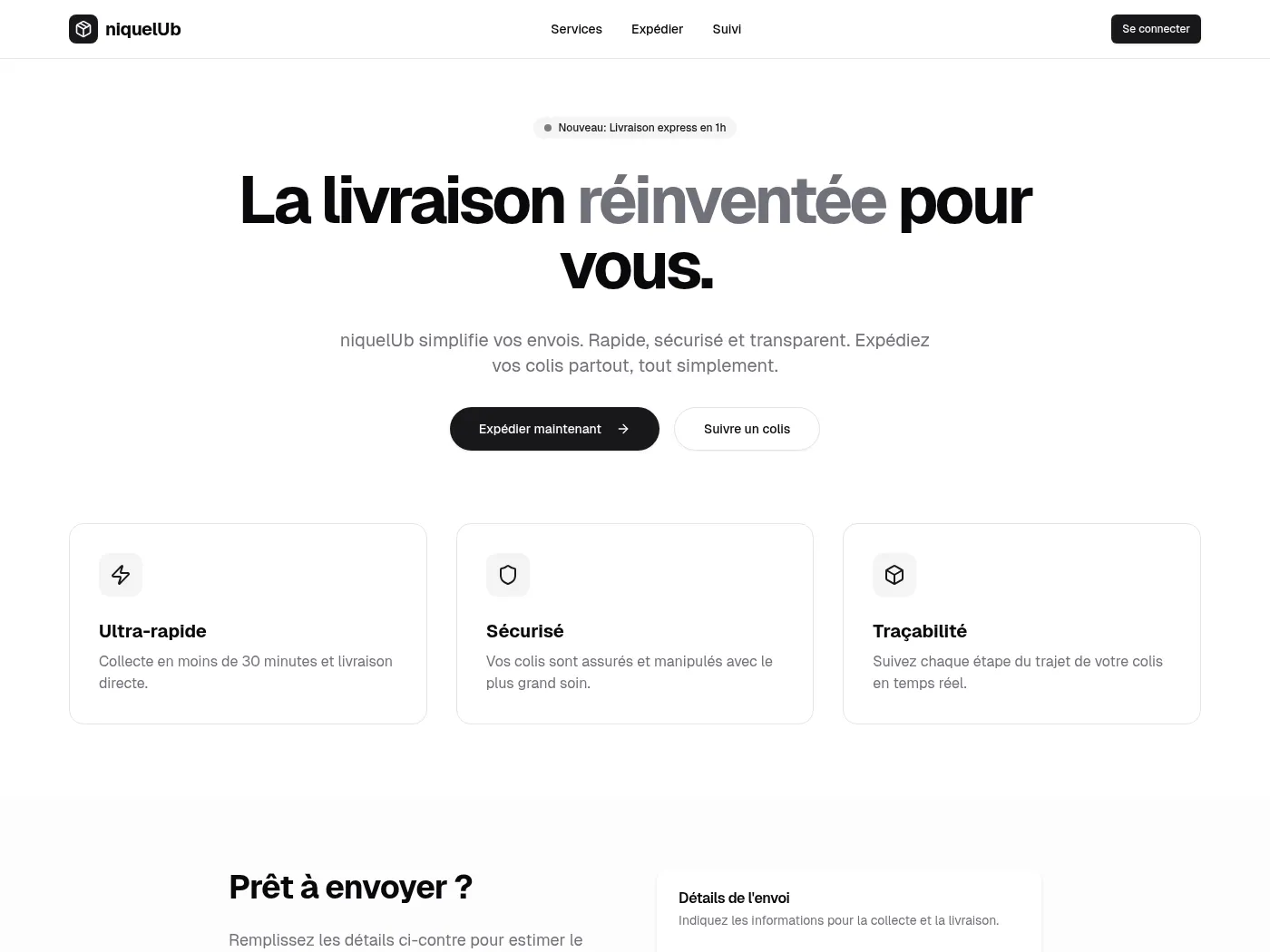 NiquelUb Delivery Site